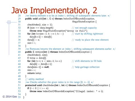 Lists And Iterators 3915 Presentation For Use With The Textbook Data