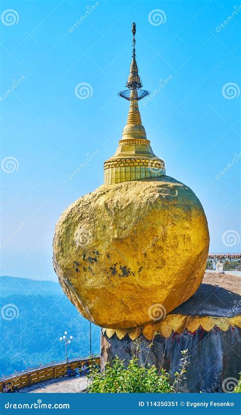 Kyite Htee Yoe Pagoda Myanmar Editorial Photo Image Of China