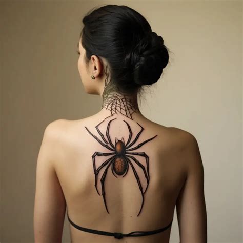 Spider Tattoo Meaning Significance 117 Designs Hbtat2
