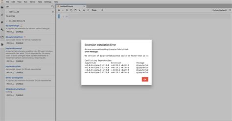 Compatibility Issue With Jupyter Lab Version 100a1 · Issue 79