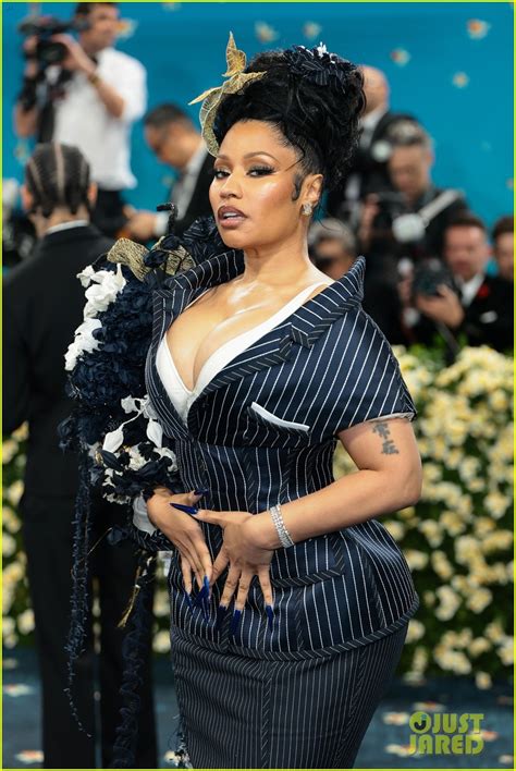 Nicki Minaj Is A Beauty In Thom Browne At Met Gala 2025 Photo 5153898