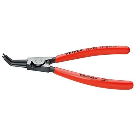 크니픽스 Knipex 스냅링 플라이어 외경 [45도] 벌림