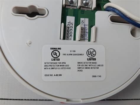 Simplex 4098 9789 Smoke Detector Base Aeliya Marine