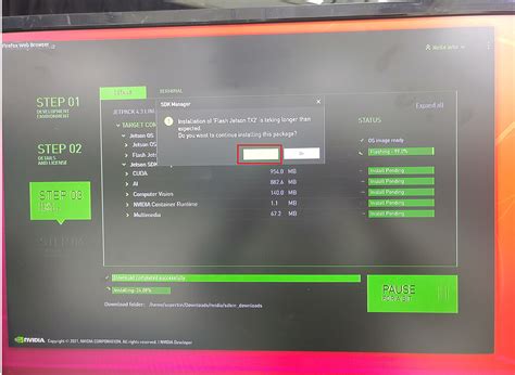 Jetson Tx2 Flashing Is Stucked On 99 Jetson Tx2 Nvidia Developer Forums