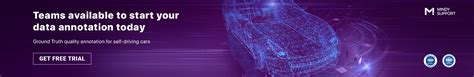 Using Data Annotation To Solve Some Of The Challenges Of Self Driving Vehicles Mindy Support
