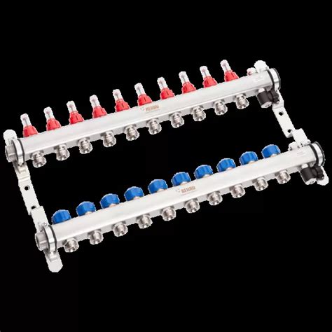 Rehau Stainless Steel Manifold Hkv D10 Ag 10 Loops 13802001102 Bittel