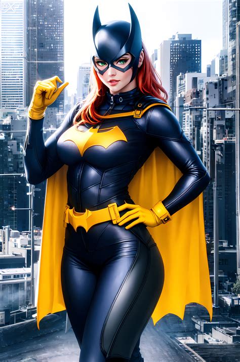 Batgirl Ready To Fight The Bad Guys By Aiartshines On Deviantart