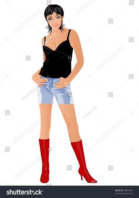 Sexy Girl Stock Vector Royalty Free 94961080 Shutterstock