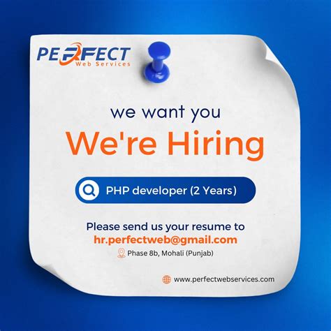 Sandeep Kaur On Linkedin Urgentlyhiring Phpdeveloper Note