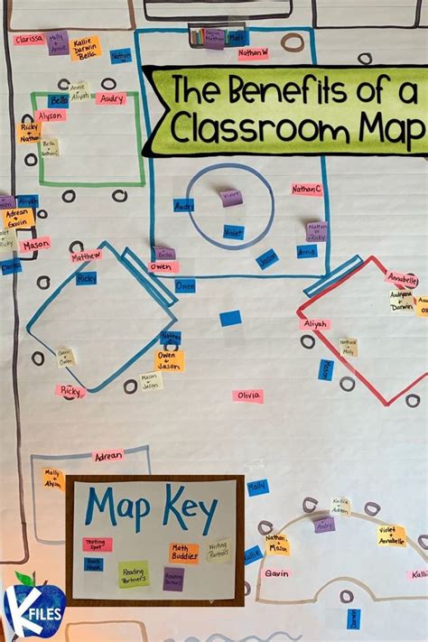 The Benefits Of Creating A Classroom Map Classroom Map Classroom