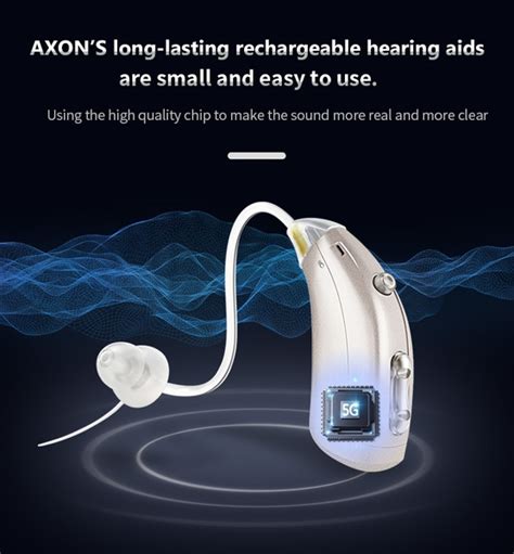 1pair Hearing Amplifiers Portable Hearing Aid Rechargeable Intelligent