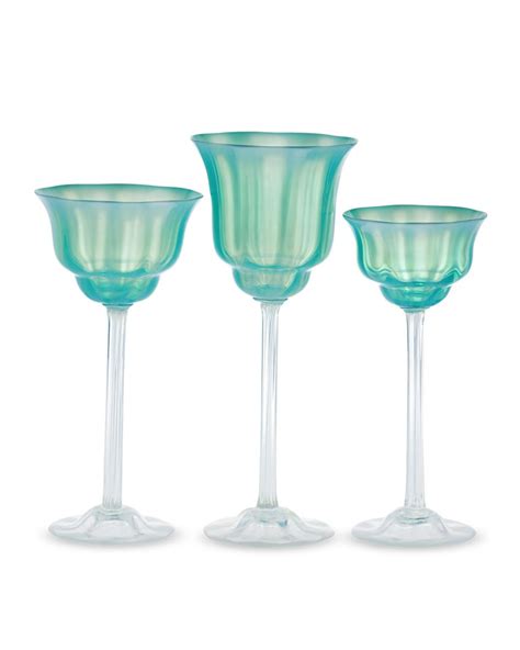 Louis Comfort Tiffany Pastel Favrile Glass Dinnerware For Sale At 1stdibs