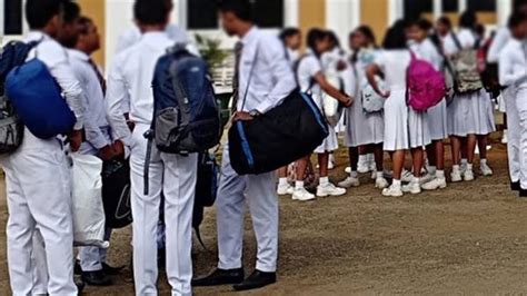 පාසල් නිවාඩුව ගැන විශේෂ දැනුම්දීමක්