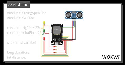 Tes Evaluasi 3 Nomor 20 Wokwi Esp32 Stm32 Arduino Simulator