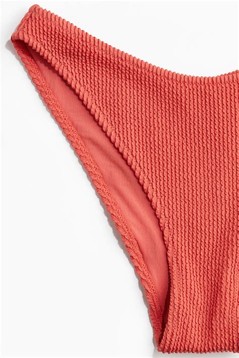 Cheeky Bikini Bottoms Coral Red Ladies Handm Gb