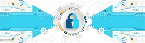 Protection Background Technology Security Encode And Decrypt Stock