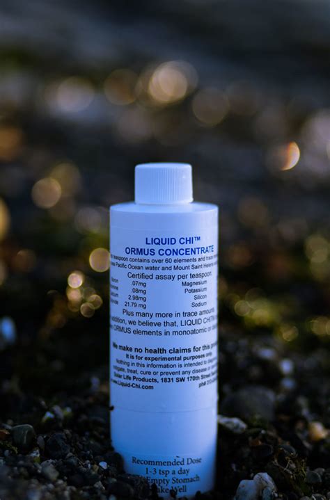 Liquid Chi Level 1 Ormus Liquid Chi Ormus