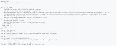 Error Write Epipe · Issue 266 · Webpack Contribterser Webpack Plugin · Github