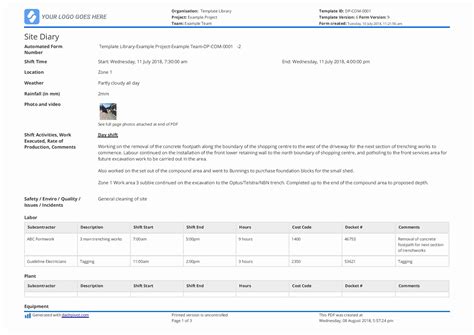 Diary Entry Template Word Peterainsworth