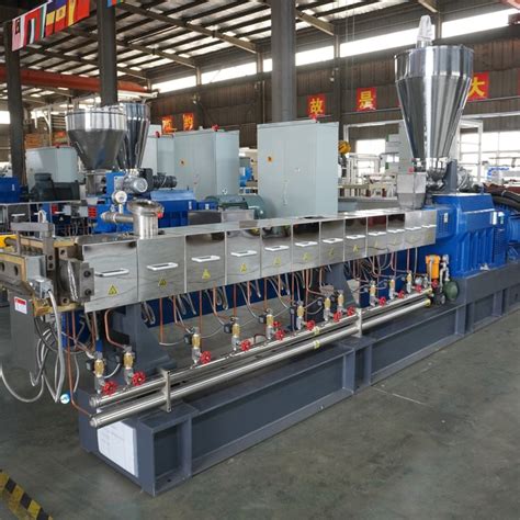 Specialized Elastomerrubber Pelletizing Line Twin Screw Compounder