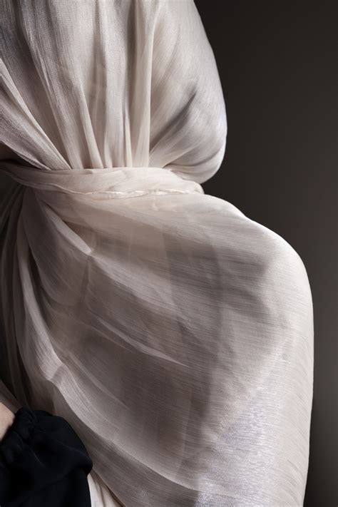 Oat Meal Organza Silk Hijab Abaa