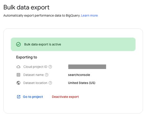 Search Console Bigquery Bulk Data Export Kurulumu Ve Rehberi