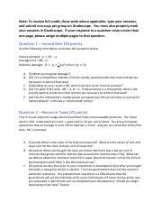 ECON102 Problem Set 4 Pdf Note To Receive Full Credit Show Work Where Applicable Type Your