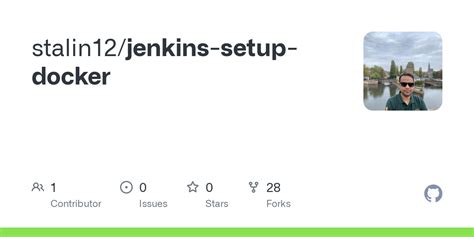 GitHub Stalin Jenkins Setup Docker