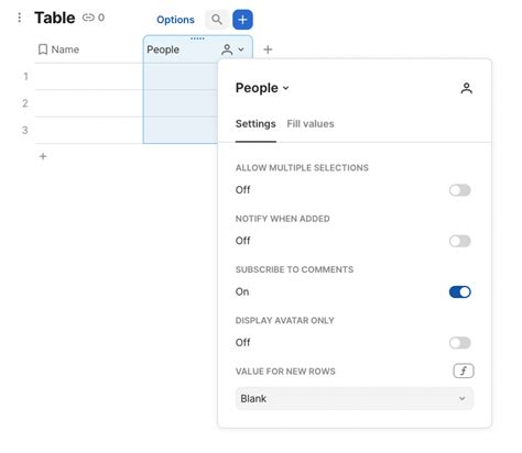 Adjust Default For Notifying People When Added To A Column Suggestion Box Coda Maker Community