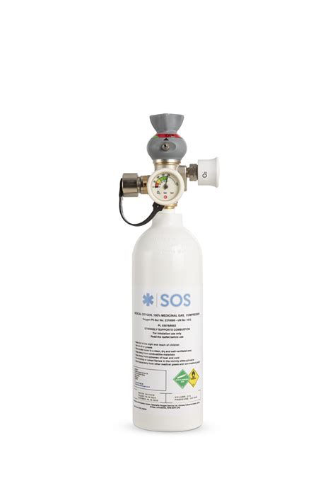 1l Responder O2 Medical Oxygen Cylinder Za Standard Service Sos