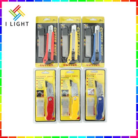 （fast Delivery）paper Cutter Retractable Cutter With 3pcs Free Blades