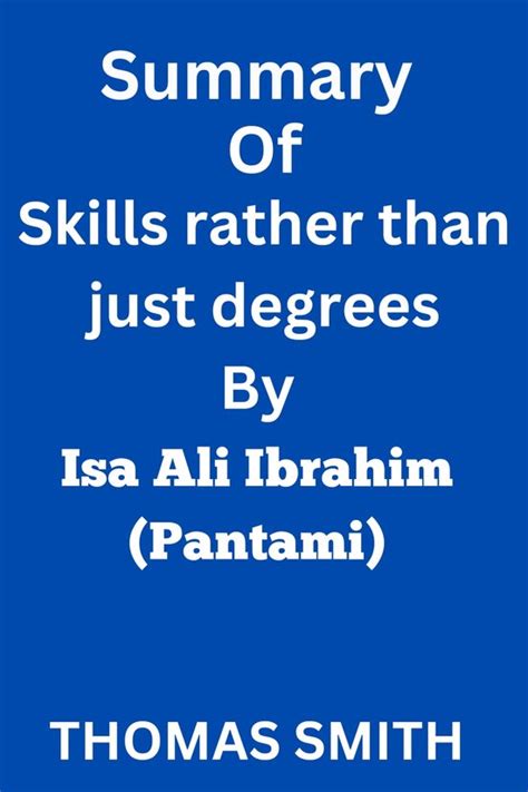 Skills Rather Than Just Degrees Ebook Thomas Smith Boeken Bol
