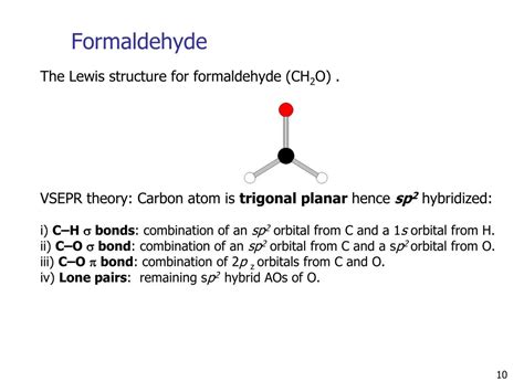 Formaldehyde Vsepr At Lawrence Henry Blog