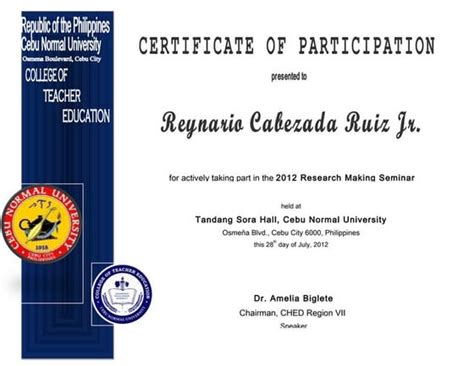 Uc Certificate 2 Ppt