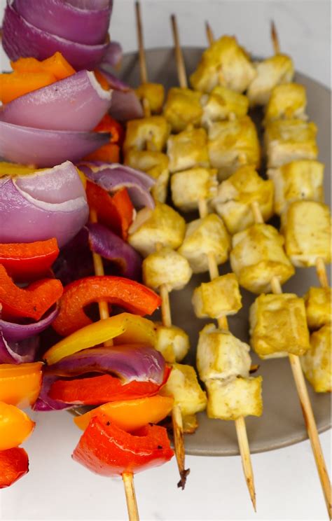 Marinated Tofu Skewers Plant Forward Sabrina