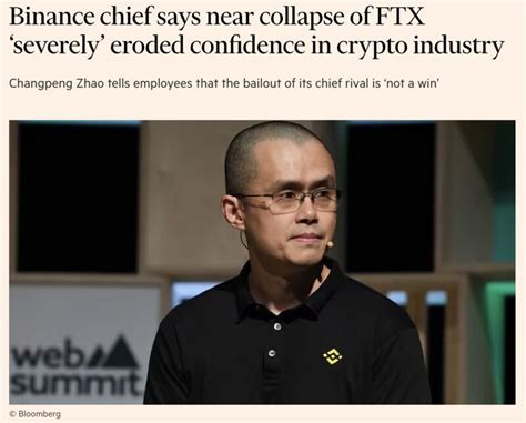 Binance Ceo Note To Employees Blockworks