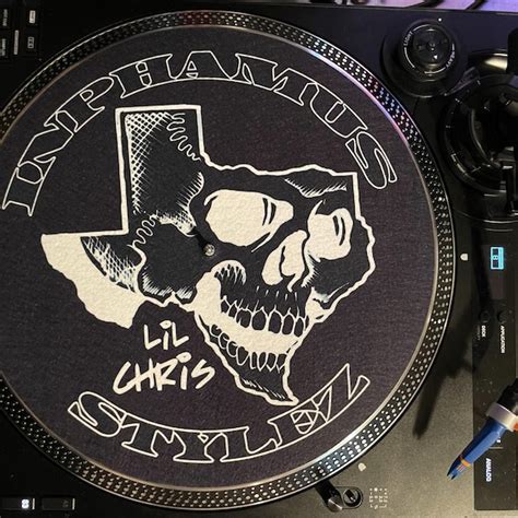 Custom Printed Dj Turntable Slipmats Record Pads With Your Photo Or
