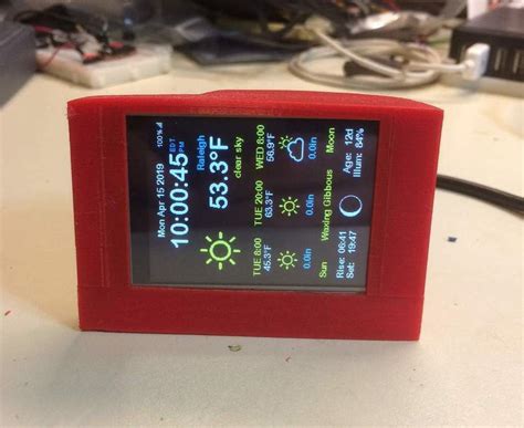 Free 3d File Case For Wemos D1 Mini V3 With 2 4 Tft Shield 🛡️・template To Download And 3d Print