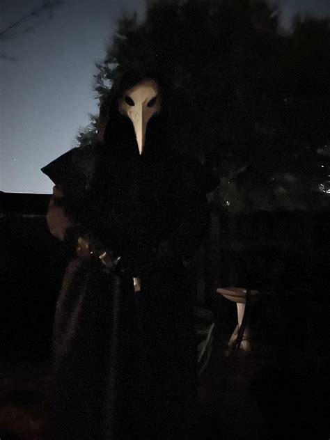 I Tried Recreating The Scp 049 Cover Image With My Halloween Costume