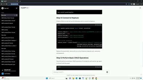 aws neptune python youtube
