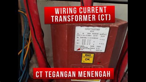 Pengawatan Wiring Current Transformer Ct Trafo Arus Tegangan Menengah Tm Youtube
