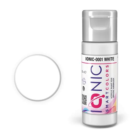 Ionic White Smart Acrylic Paint 20ml Ionic 0001 • Canadas Largest