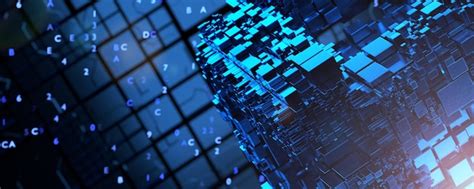 Premium Photo Blockchain Technology Machine Learning Data Background Big Data Database