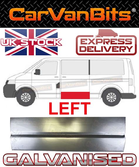 For Vw T5 03 15 Side Sliding Loading Door Repair Rust Panel Outer Left