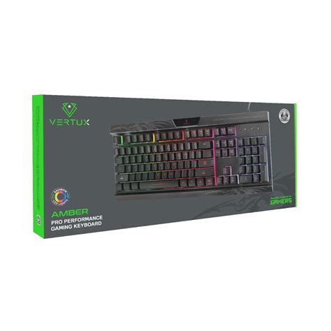 Vertux Amber Pro Performance Gaming Keyboard Hightech