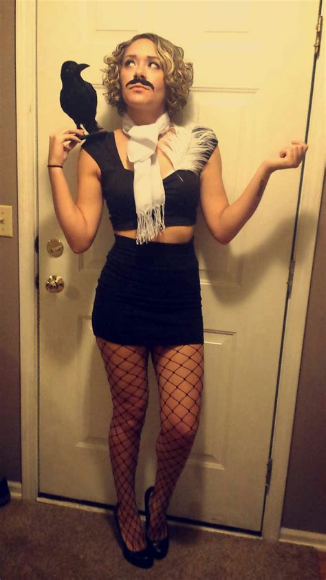 I Was Edgar Allan Ho For Halloween Imgur