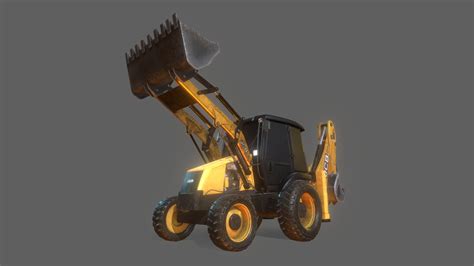 Jcb 3dx Ar Vr Optimized 3d Model By Rishabh Suri [53761ee] Sketchfab
