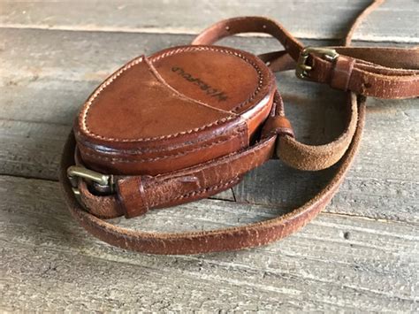 Leather Compass Case English Military Adjustable Le Gem