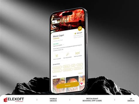 Table Reservation App For Customers Mobile Application Design Software House Top Software