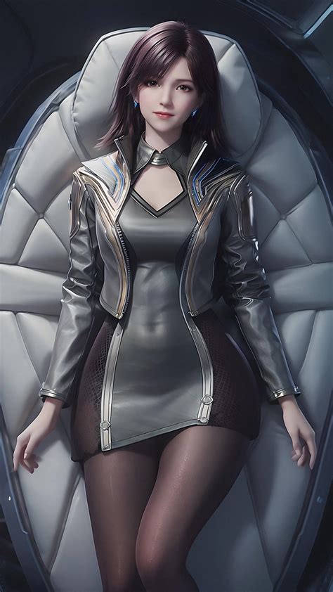 国漫女神ai绘画之徐欣：《吞噬星空》的女主角 搜狐大视野 搜狐新闻